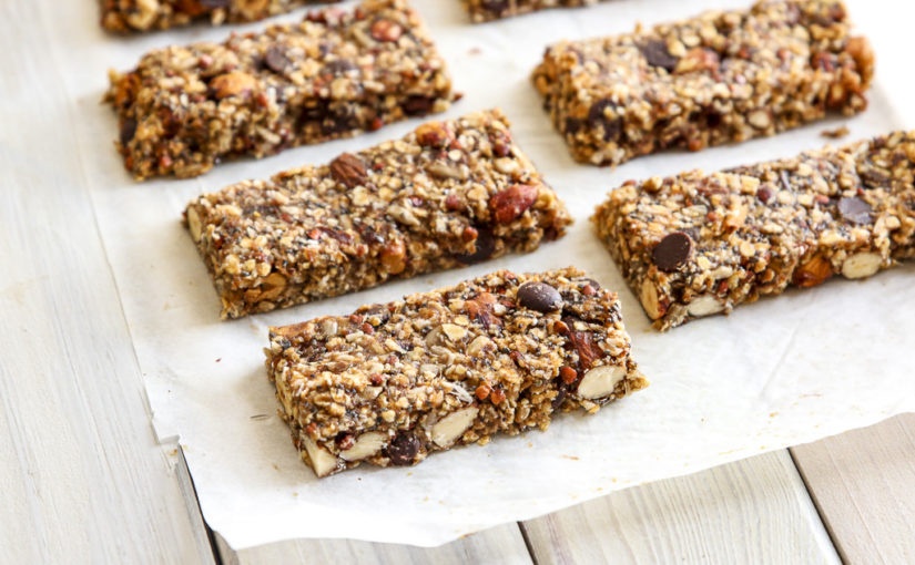 Barres de céréales maison sans cuisson - Agathe Duchesne