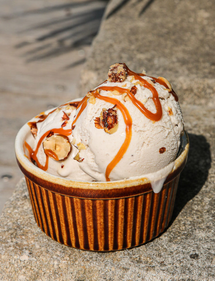 Glace banane coco sans lactose - Agathe Duchesne